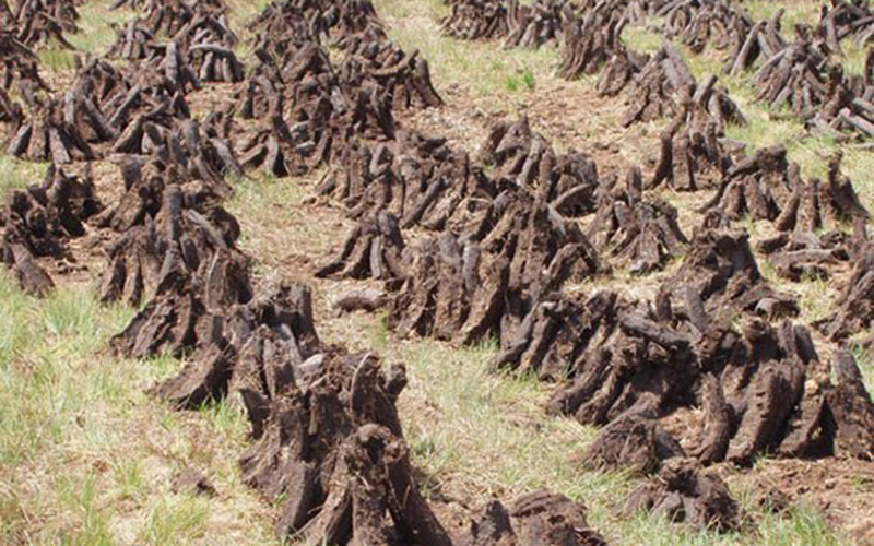 An open fire in Ireland - what is Irish turf?