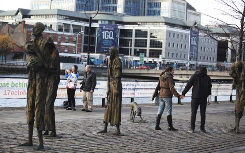 The Famine Memorial - a poignant must-see in Dublin