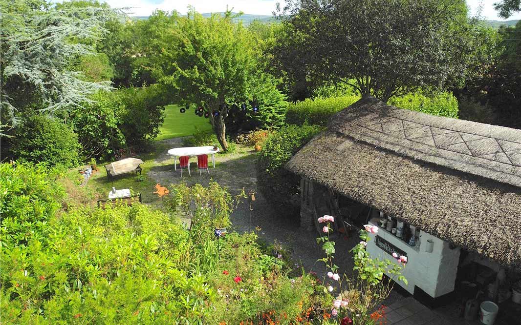 Historical forge thatched cottage for sale in Ireland